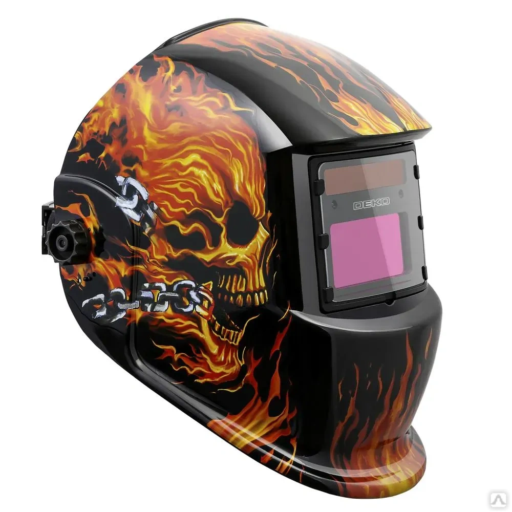 Маска сварочная хамелеон DEKO DKM FIRE Premium Deko купить от 139 бел ...