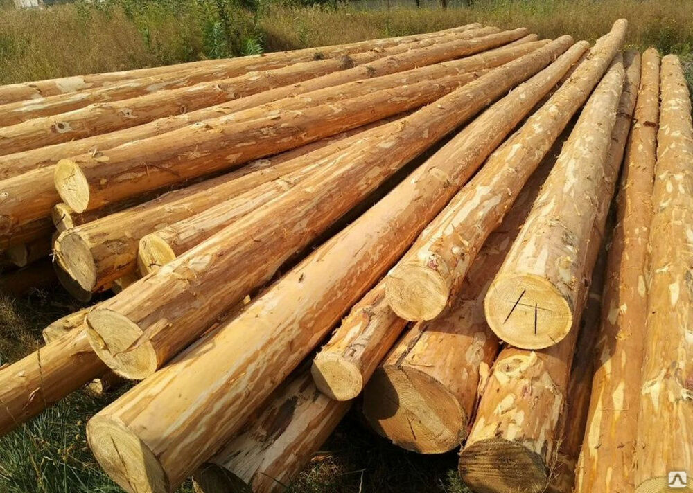 Опора ЛЭП столб деревянный 9,5 м купить оптом за 5 800 руб./шт. в ...